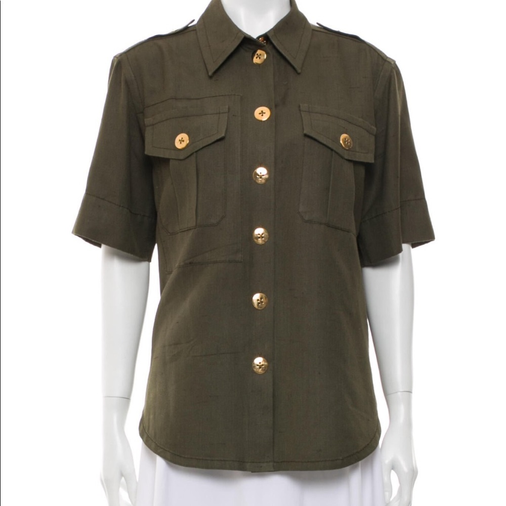 Marc Jacobs Runway Military Top - Gem